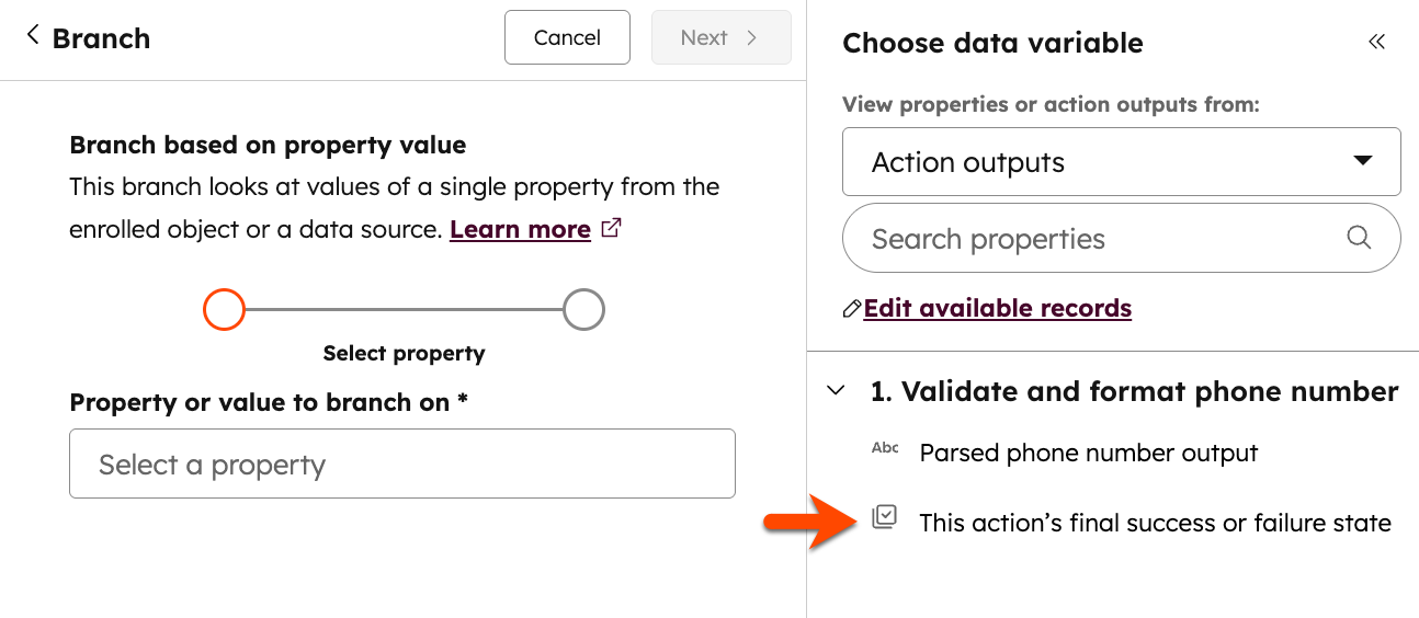 Format phone numbers using workflows