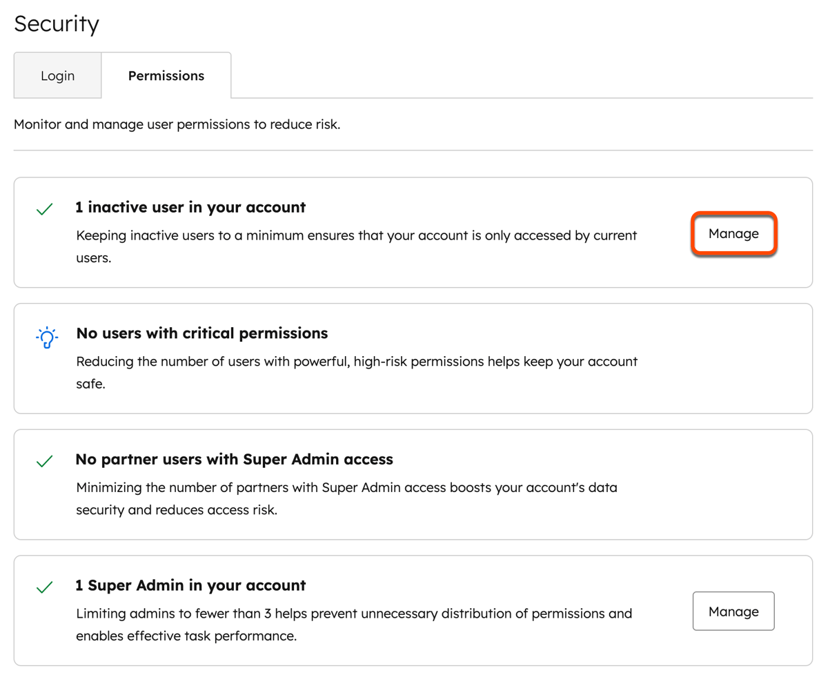 Automatically deactivate inactive users