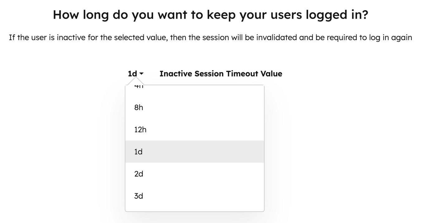 Restrict which login methods users can use to access your account