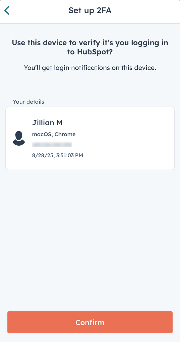 Opsæt to-faktor-godkendelse til dit HubSpot-login