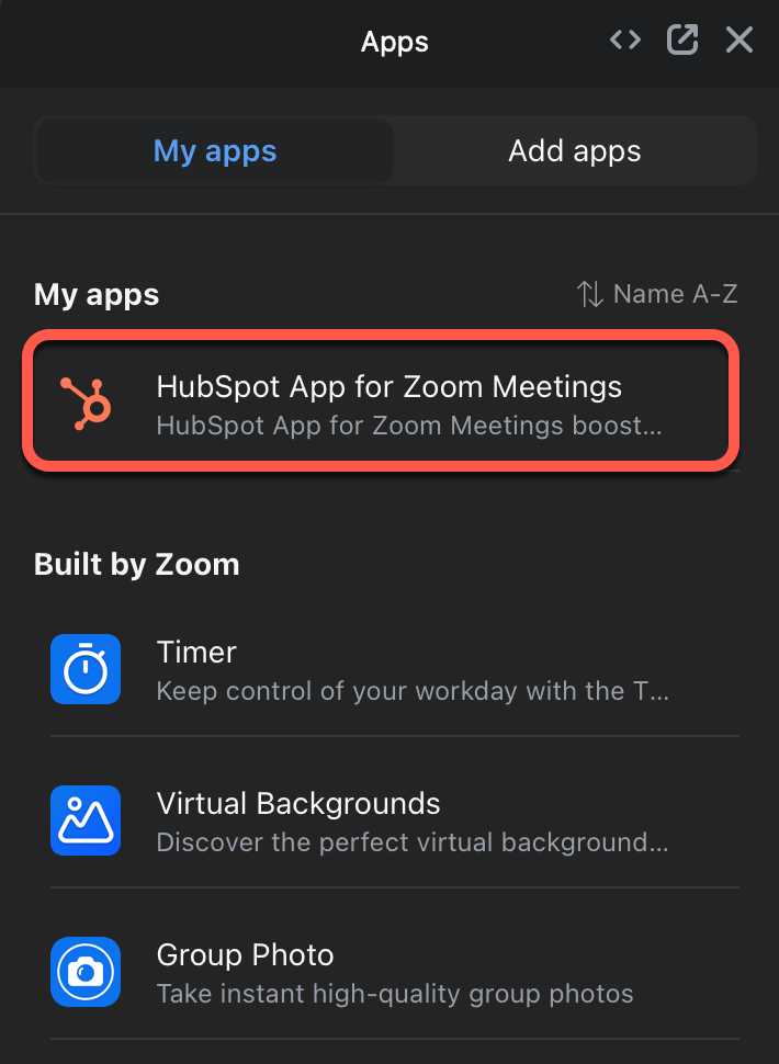 Use the HubSpot App for Zoom Meetings