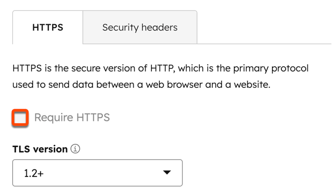 SSL and domain security in HubSpot