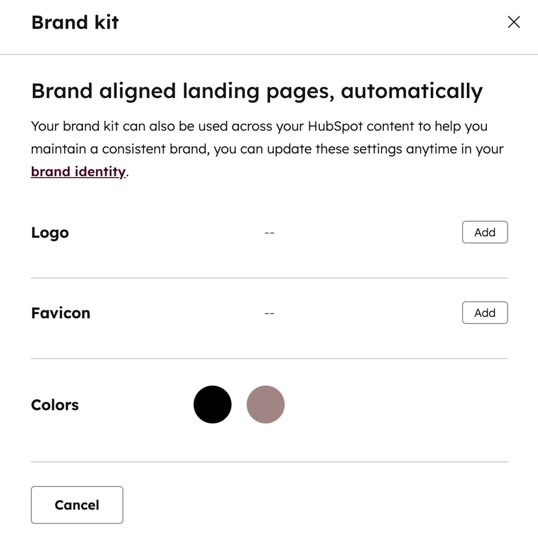 Create and customize pages