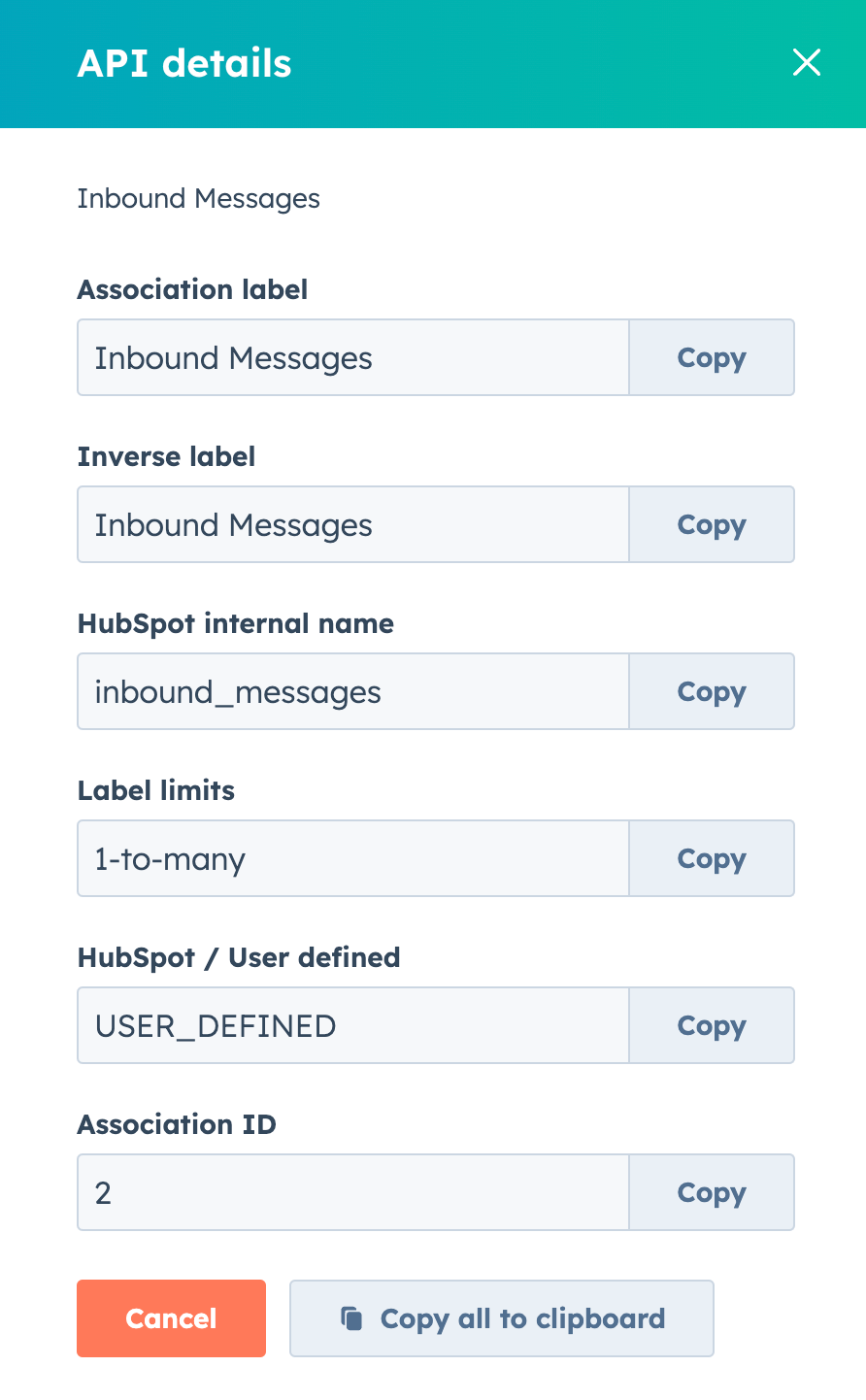 Create and use association labels