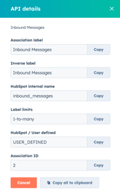 Create and use association labels