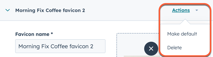 Edit your brand's logo, favicon, brand colors, fonts, and theme
