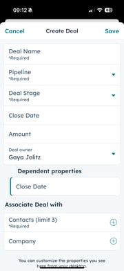 Set up conditional logic for enumeration properties