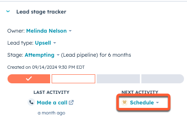 View and edit individual lead records