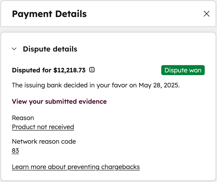 Manage payments, payouts, and disputes