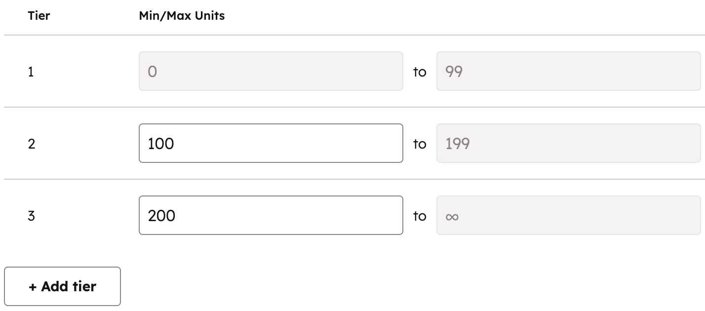 Create and manage products