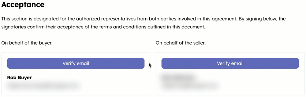 Use e-signatures with quotes