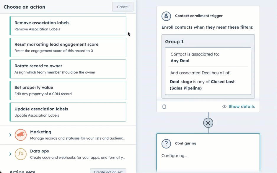 Edit or delete lead scores