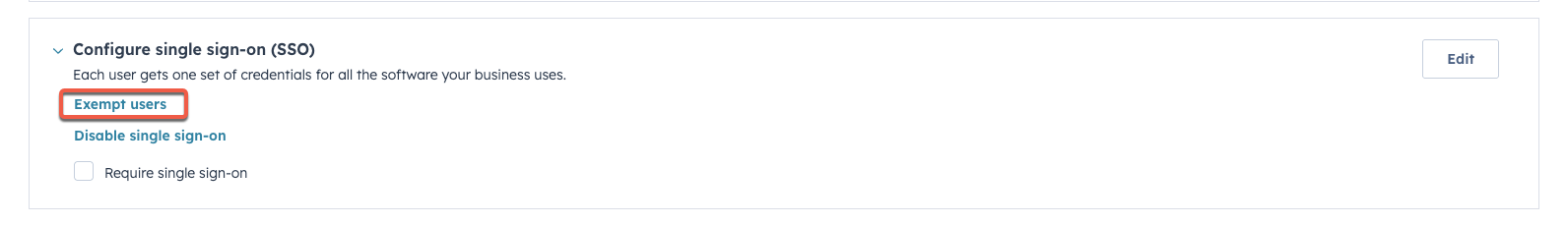 Set up single sign-on (SSO)