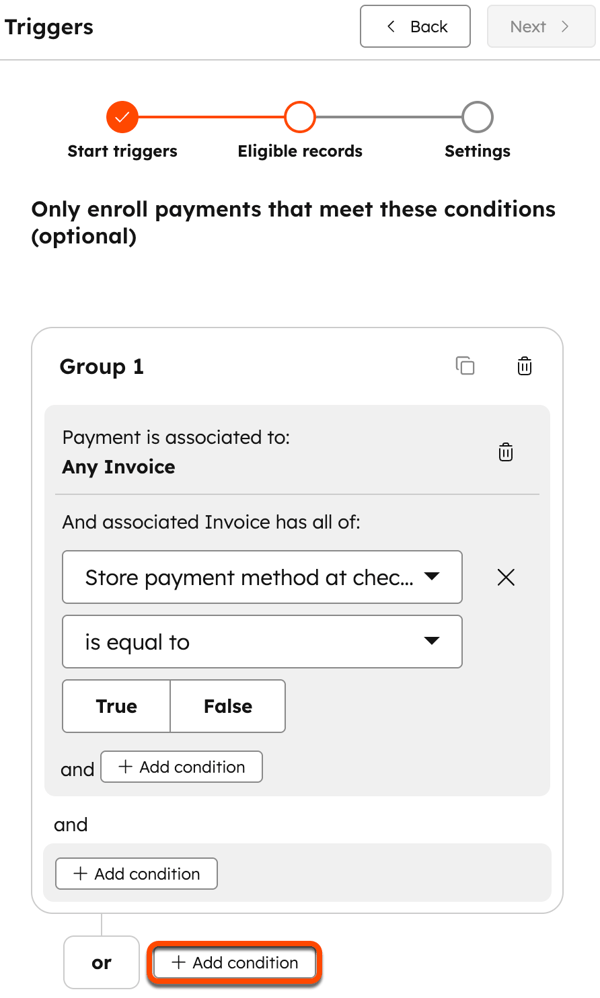 Store a payment method for future charges