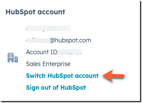 Customize HubSpot Sales Chrome extension settings