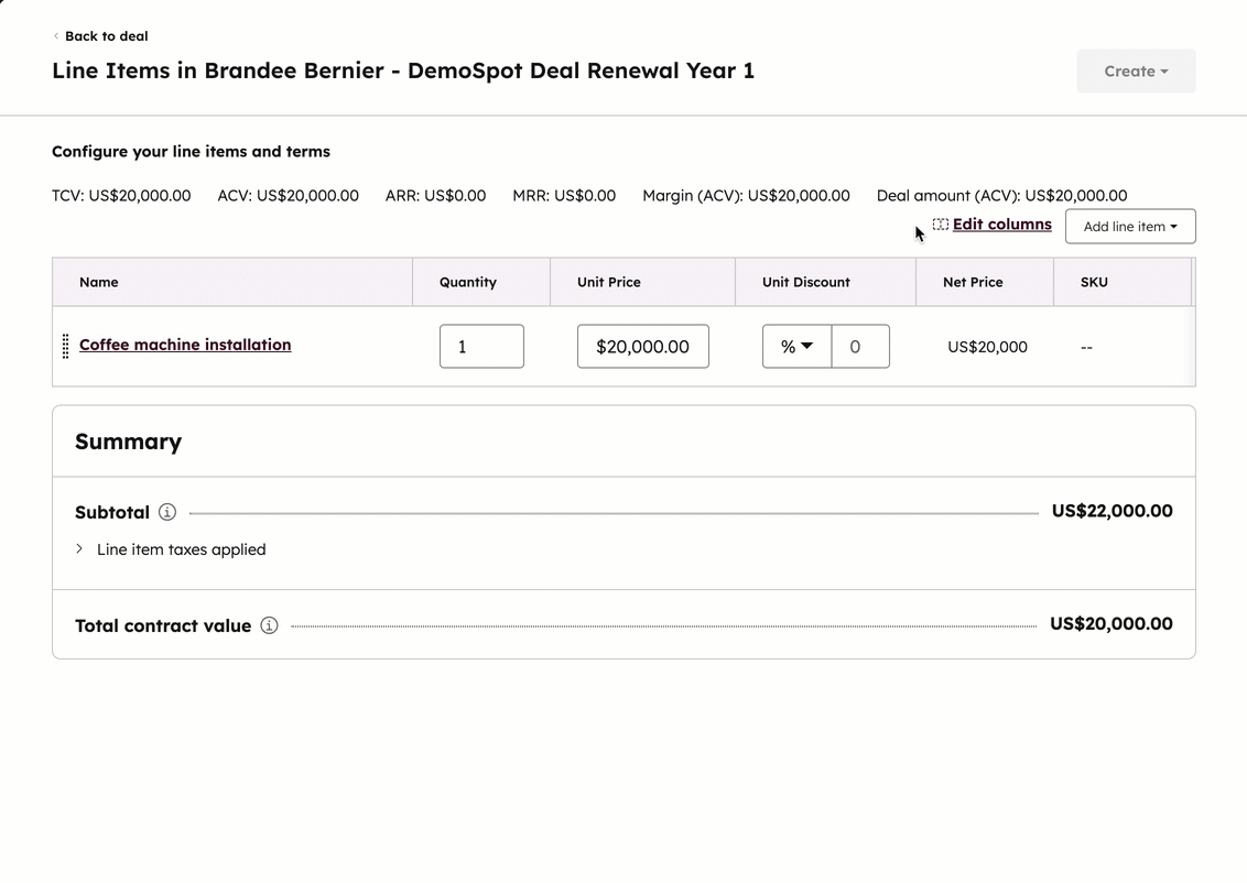 Create and use tax rates