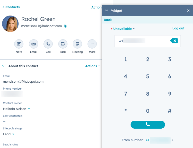 Use a calling app to make and receive calls in HubSpot
