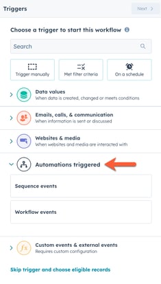 Create workflows from scratch