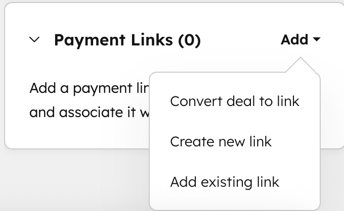 Create and share a payment link