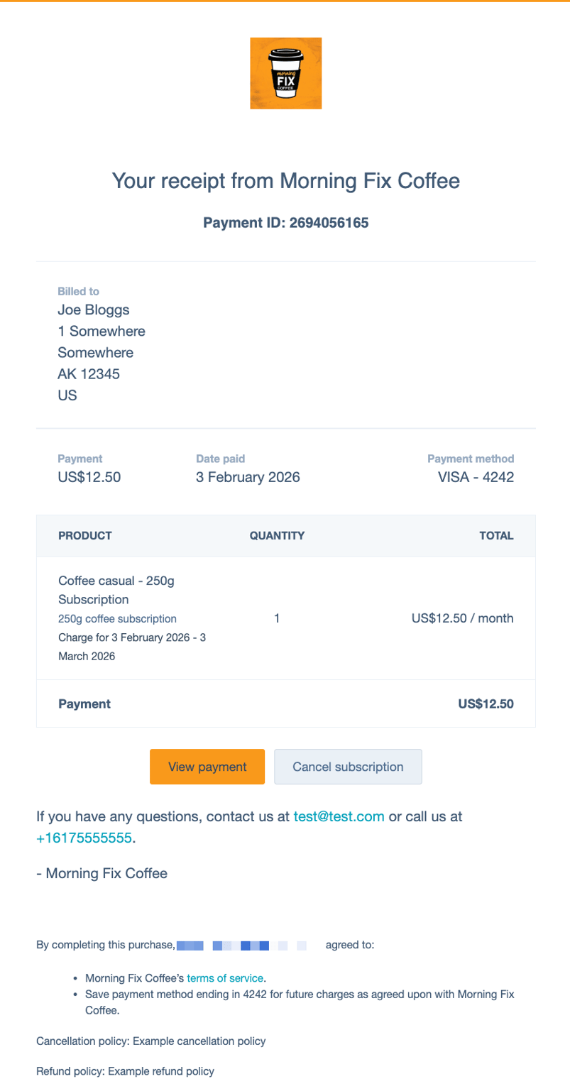 Manage payouts and payments