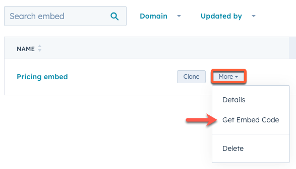 Insertar contenido utilizando un código de inserción