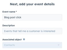 Create custom events