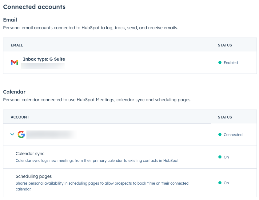 Manage user properties and preferences