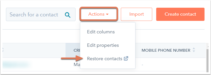 Restore Deleted Records