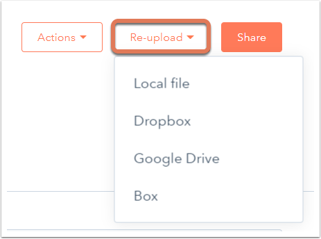 Upload and share documents