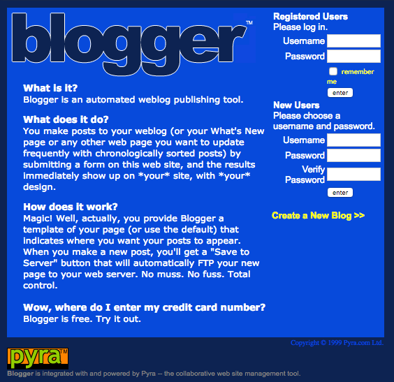 A Brief Timeline of the History of Blogging