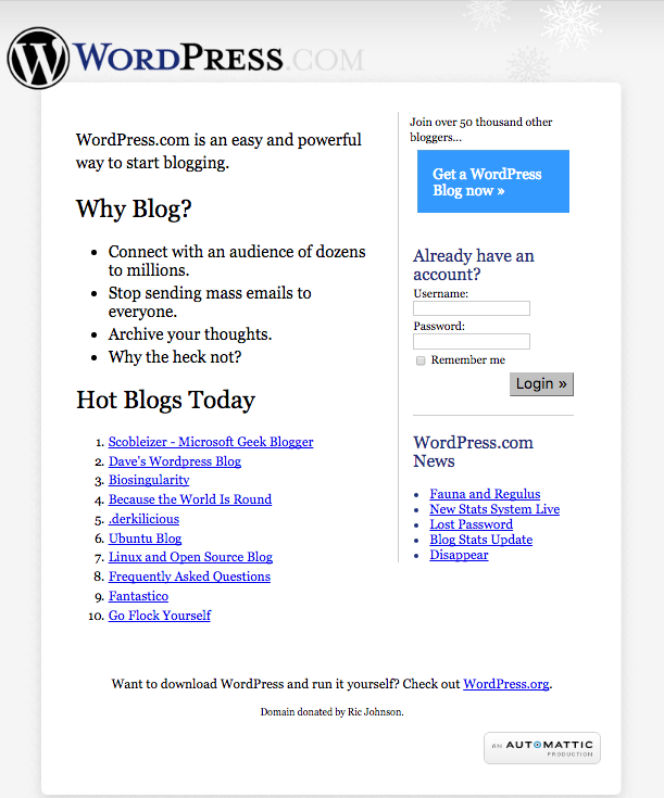 A Brief Timeline of the History of Blogging