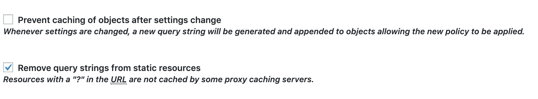 How to Remove Query Strings From Static Resources