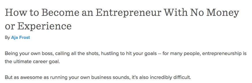 The Anatomy of a Perfect Blog Post