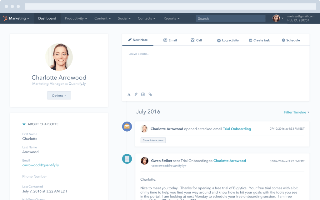 Automatically Track Leads with Free Lead Management | HubSpot