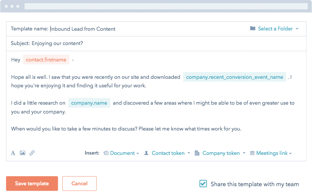 Free Email Templates Builder | HubSpot