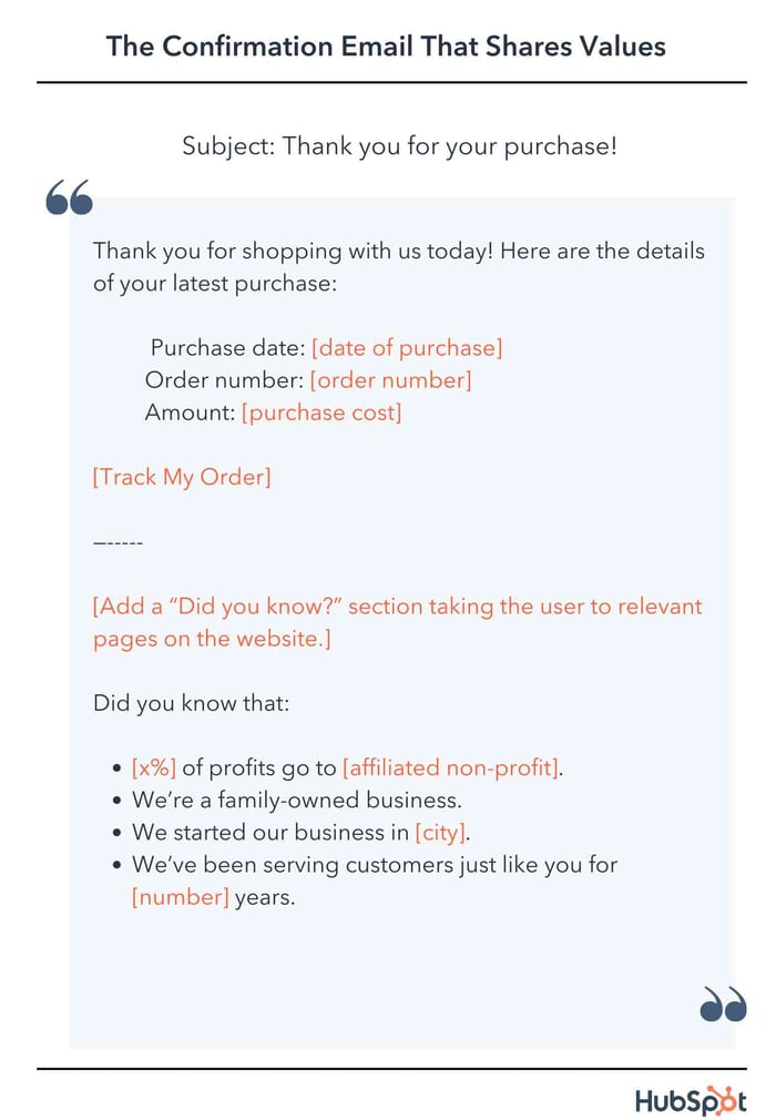How to Send Effective Order Confirmation Emails [Examples + Template]