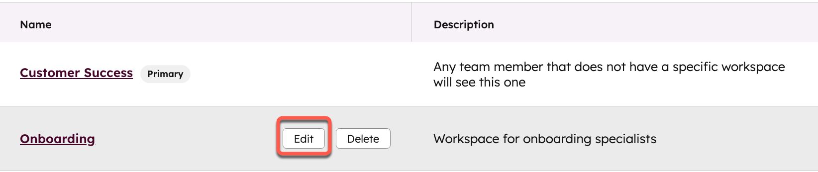 Set up and manage the customer success workspace