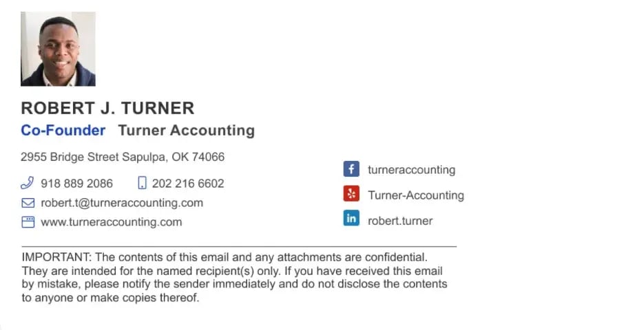 full signature example