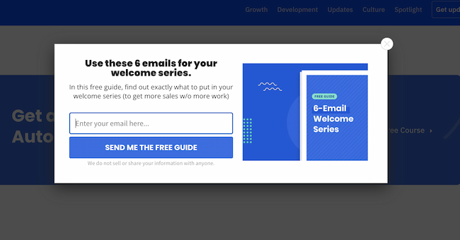 29 Exit Intent Popup Examples and What Makes them Effective