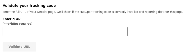 Troubleshoot the HubSpot tracking code