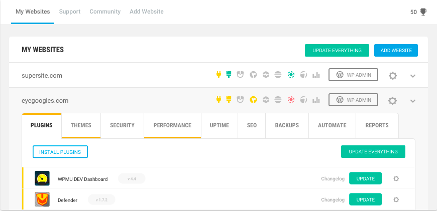 WPMU DEV: Everything Your WordPress Site Needs