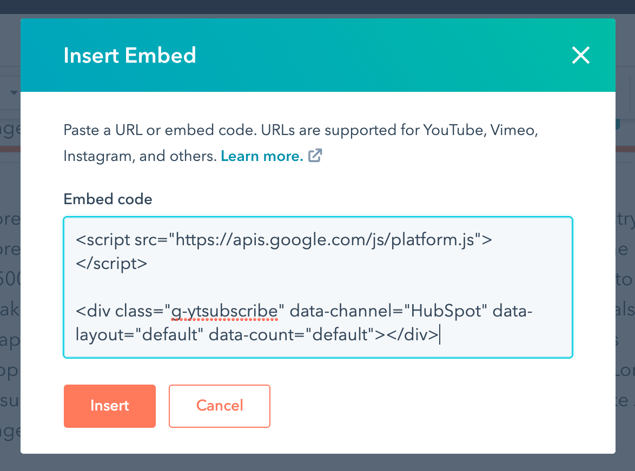 How to Add a YouTube Subscribe Button to One of Your Webpages