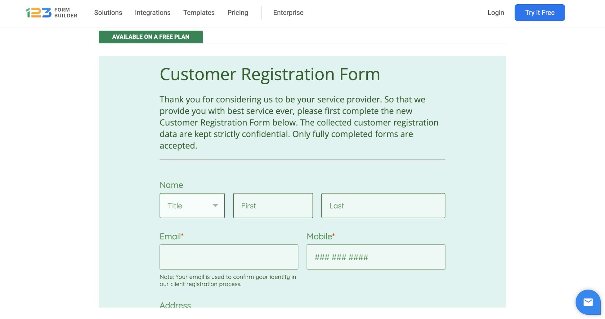 10 Free New Customer Form Templates for Capturing Customer Information