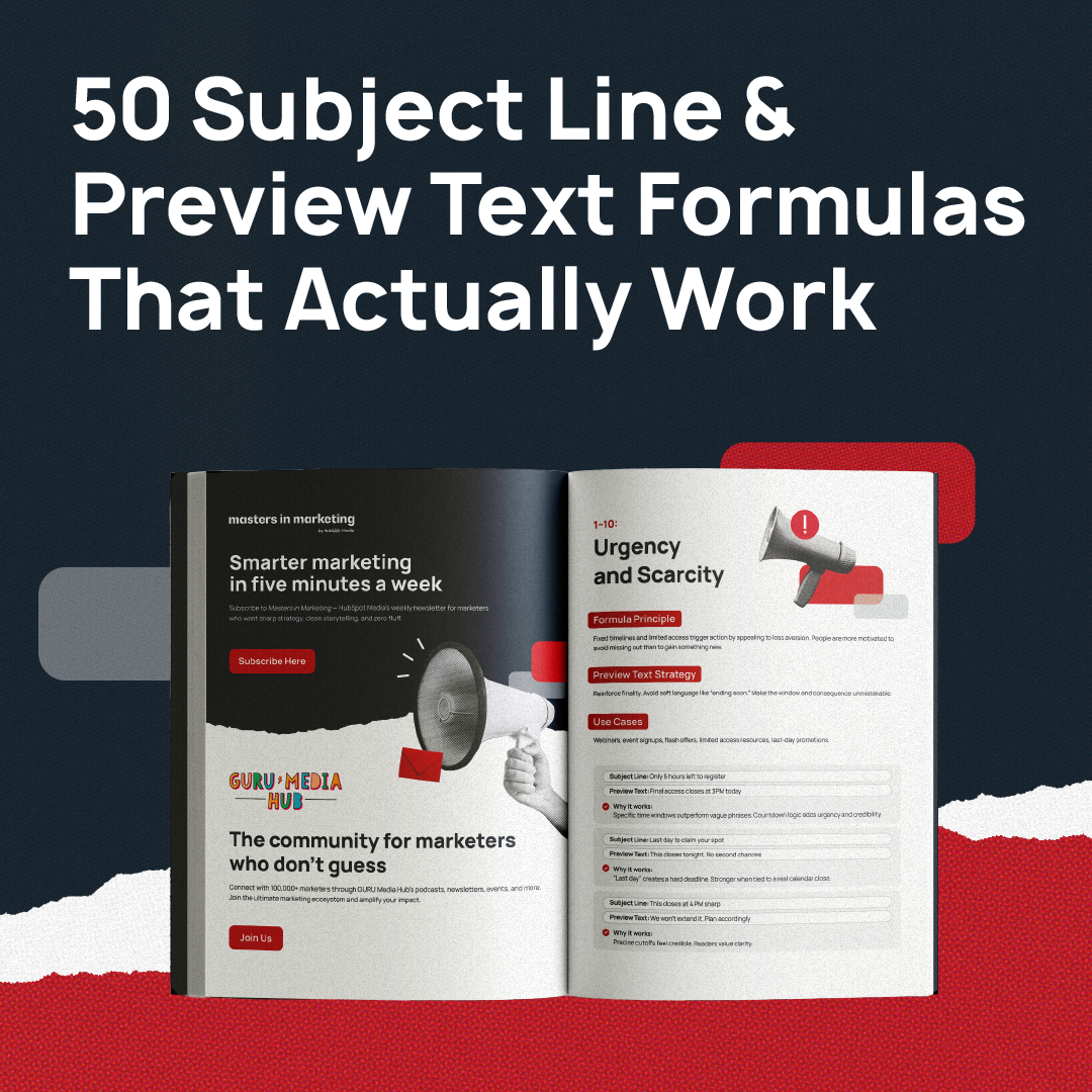 50 Subject Line & Preview Text Formulas That Actually Work