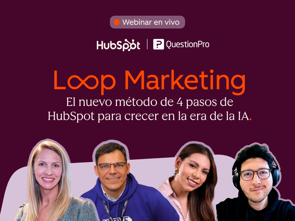 Webinar | Conoce Loop Marketing: el método de 4 pasos con IA de HubSpot