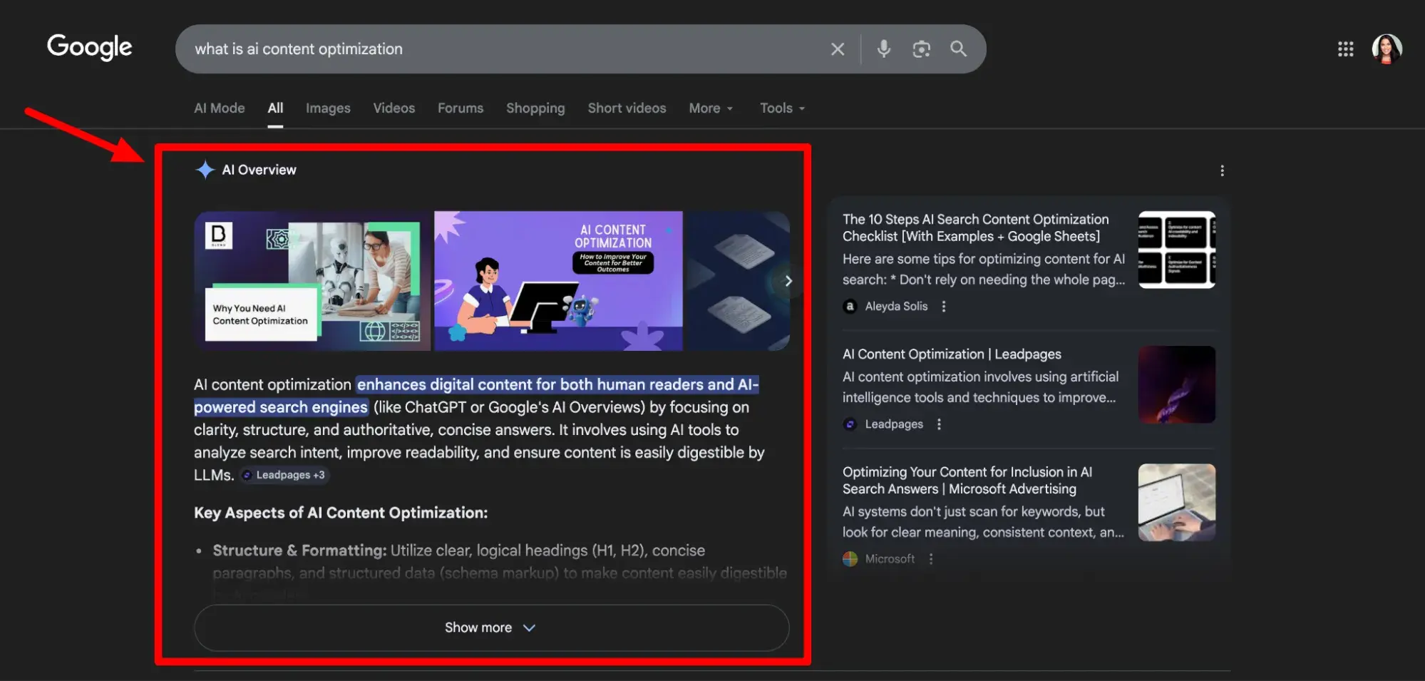 AI content optimization: How to get found in Google and AI search in 2026