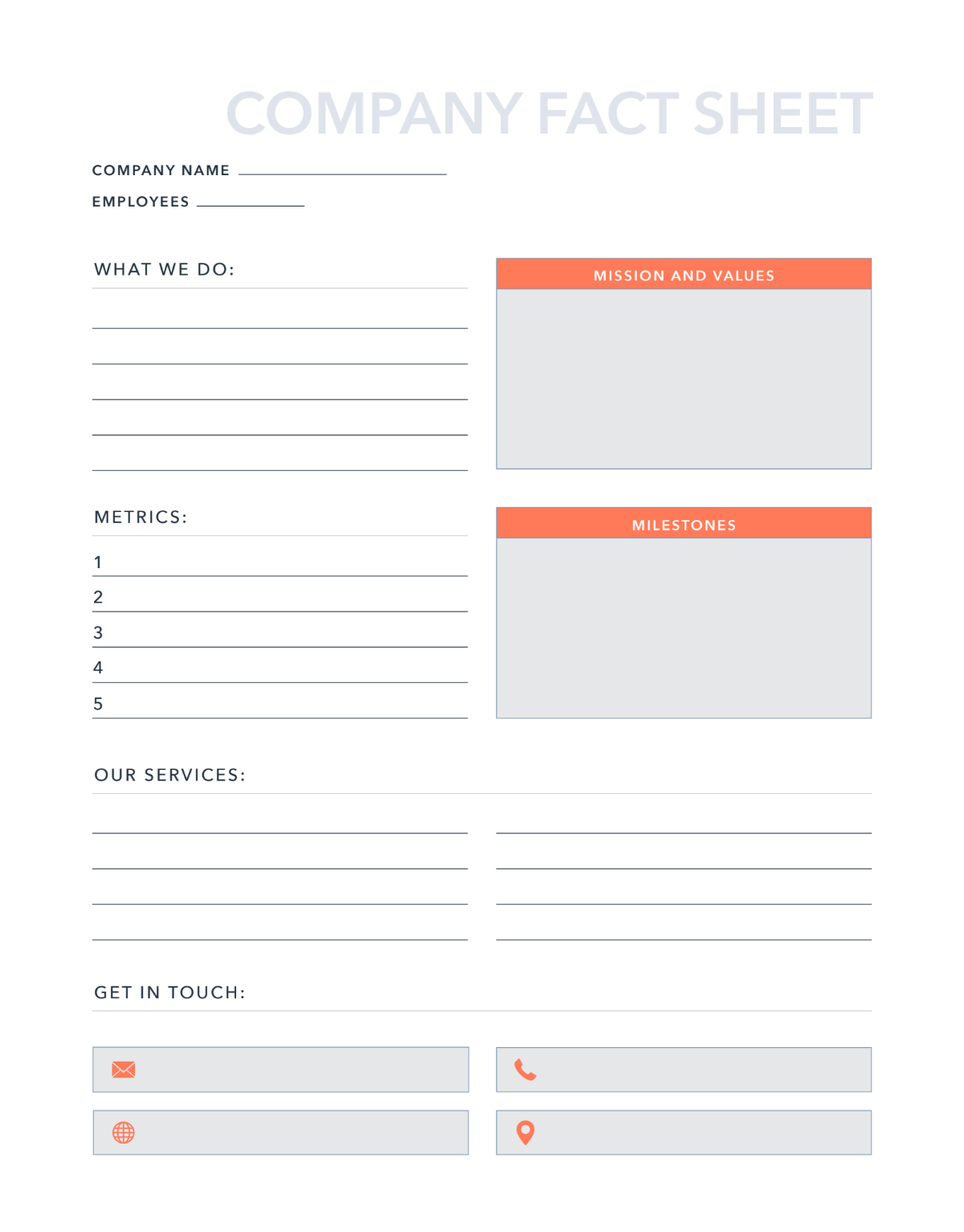 Verhandeling Opwinding Afwijzen Media Kit Fact Sheet Example Nodig 